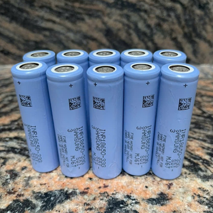 Cell pin 18650 Sam Sung 33G Nội Trở 25-26mΩ 3.7v Hàng Tháo Khối Bọc Lại ...