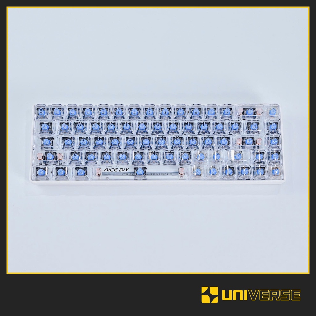 Keycap Trong Suốt Crystal Keycap Xuyên Led Nhựa PC in UV Profile MDA ...