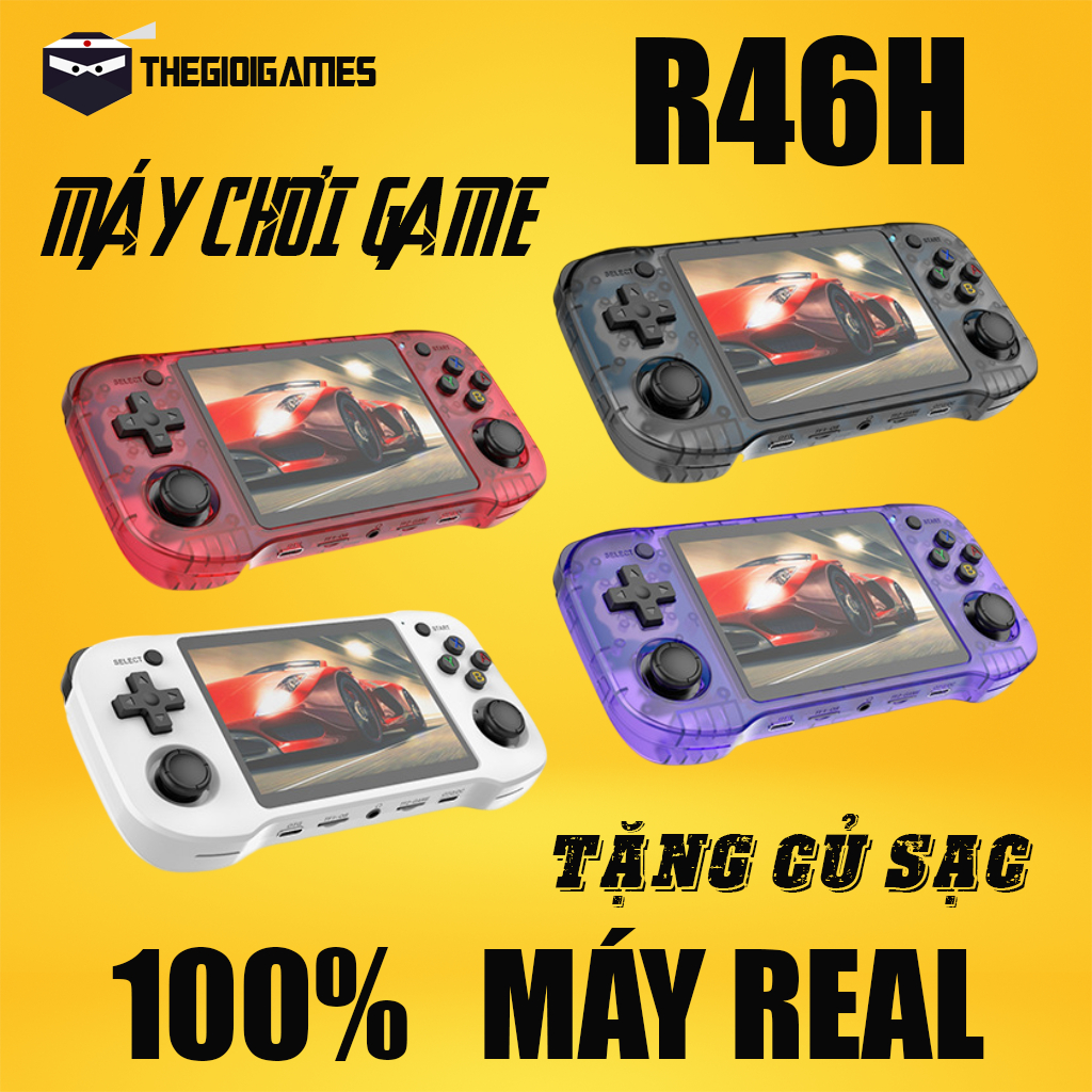 [Tặng Sạc] Máy Game R46H Real Chính Hãng - ArkOS Tiếng Việt - Hơn 20. ...