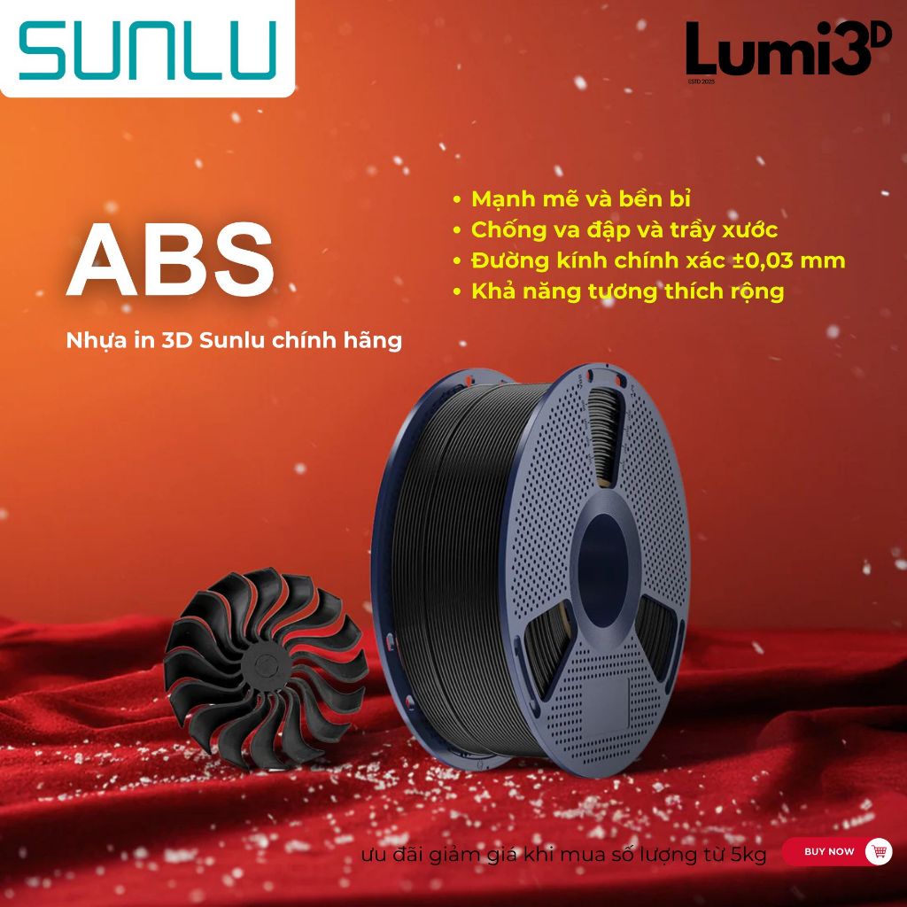 SUNLU Refill ABS nhựa in 3D SUNLU Filament [ cuộn refill không có lõi ...