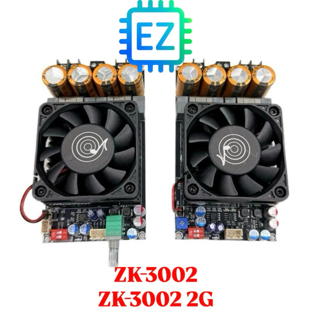 ZK-3002, 3002 2G Mạch khuyếch đại công suất TPA3255 600W mono hoặc 300W ...