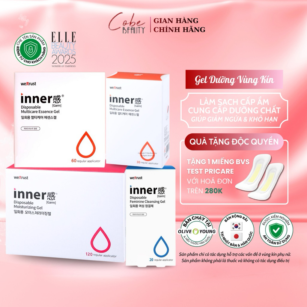 [DATE MỚI - Hộp 30,60,120] Đũa Thần Inner Gel Dưỡng VK WETTRUST ...
