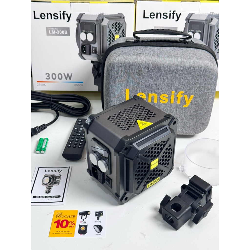 (Mẫu mới 2026) Đèn led Lensify LM-200b LM-300b công suất 200w 300w hiệu ...