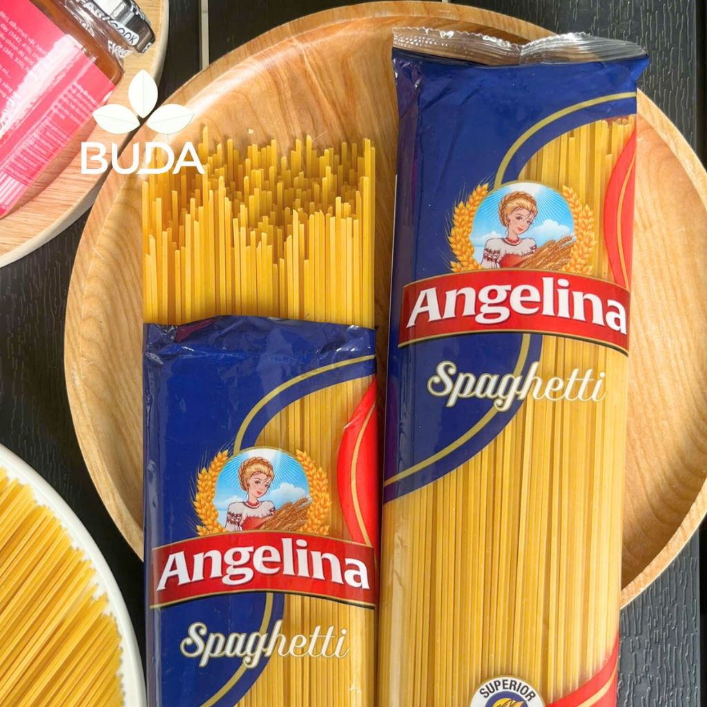 Mì Ý Spaghetti Angelina, thành phần lúa mì cứng, cọng 1.8mm, xuất xứ ...