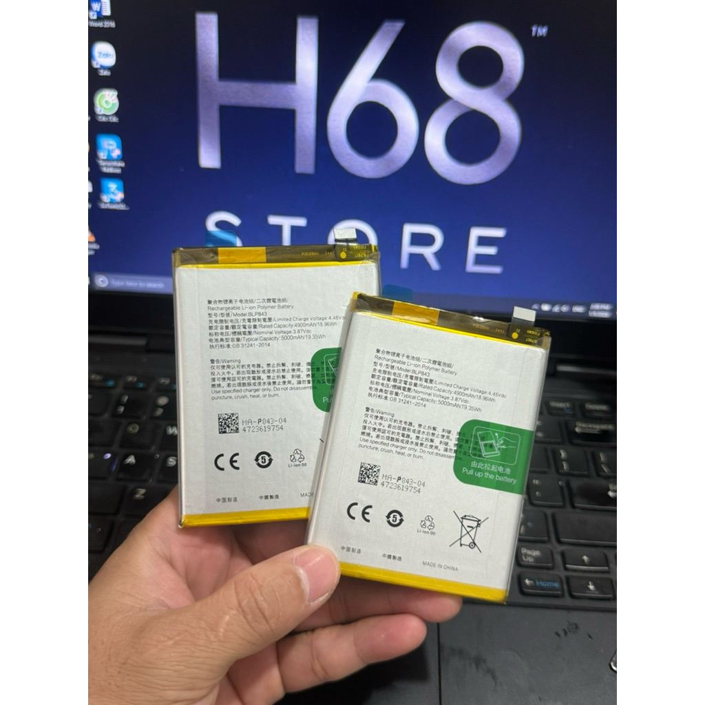 PIN OPPO BLP843 / OPPO A74 5G / K7X ZIN DUNG LƯỢNG CHUẨN | Shopee Việt Nam