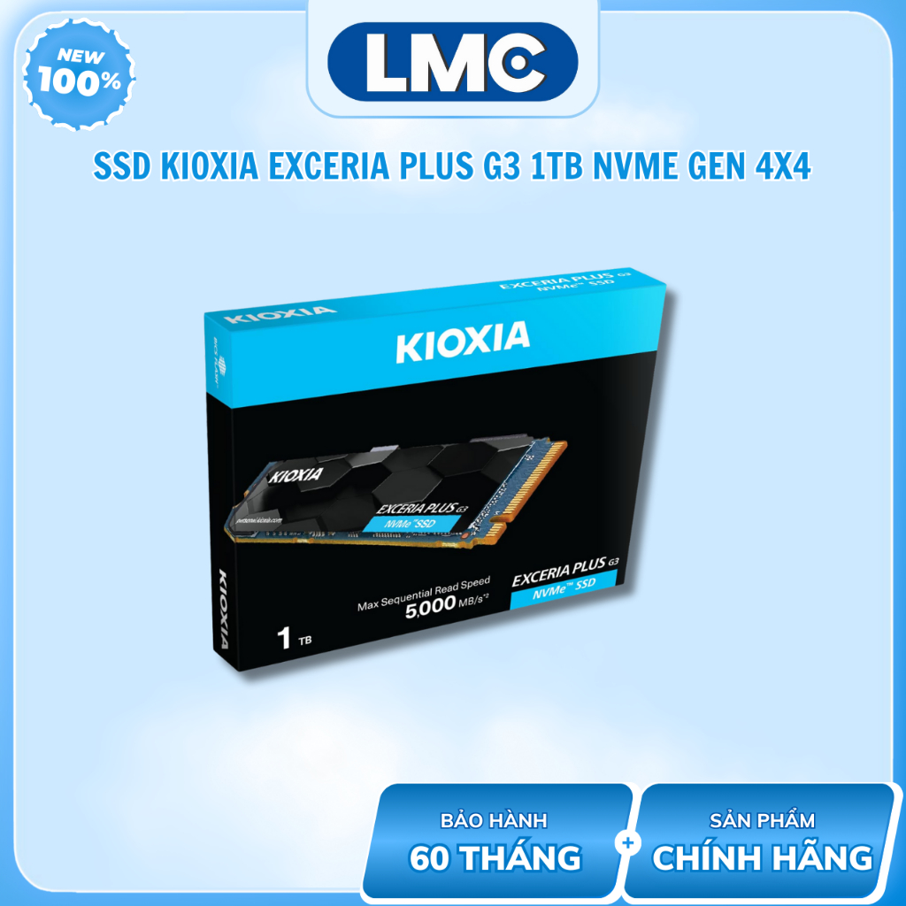 SSD KIOXIA Exceria Plus G3 2TB M.2 PCIe Gen4 x4 ( LSD10Z002TG8 ...