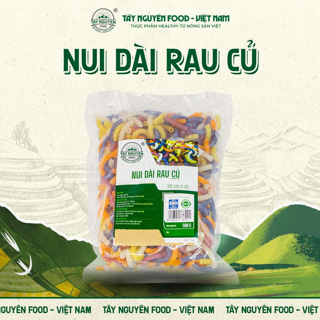 Nui dài rau củ eatclean Tây Nguyên Food - Việt Nam 500g/1kg | Shopee ...