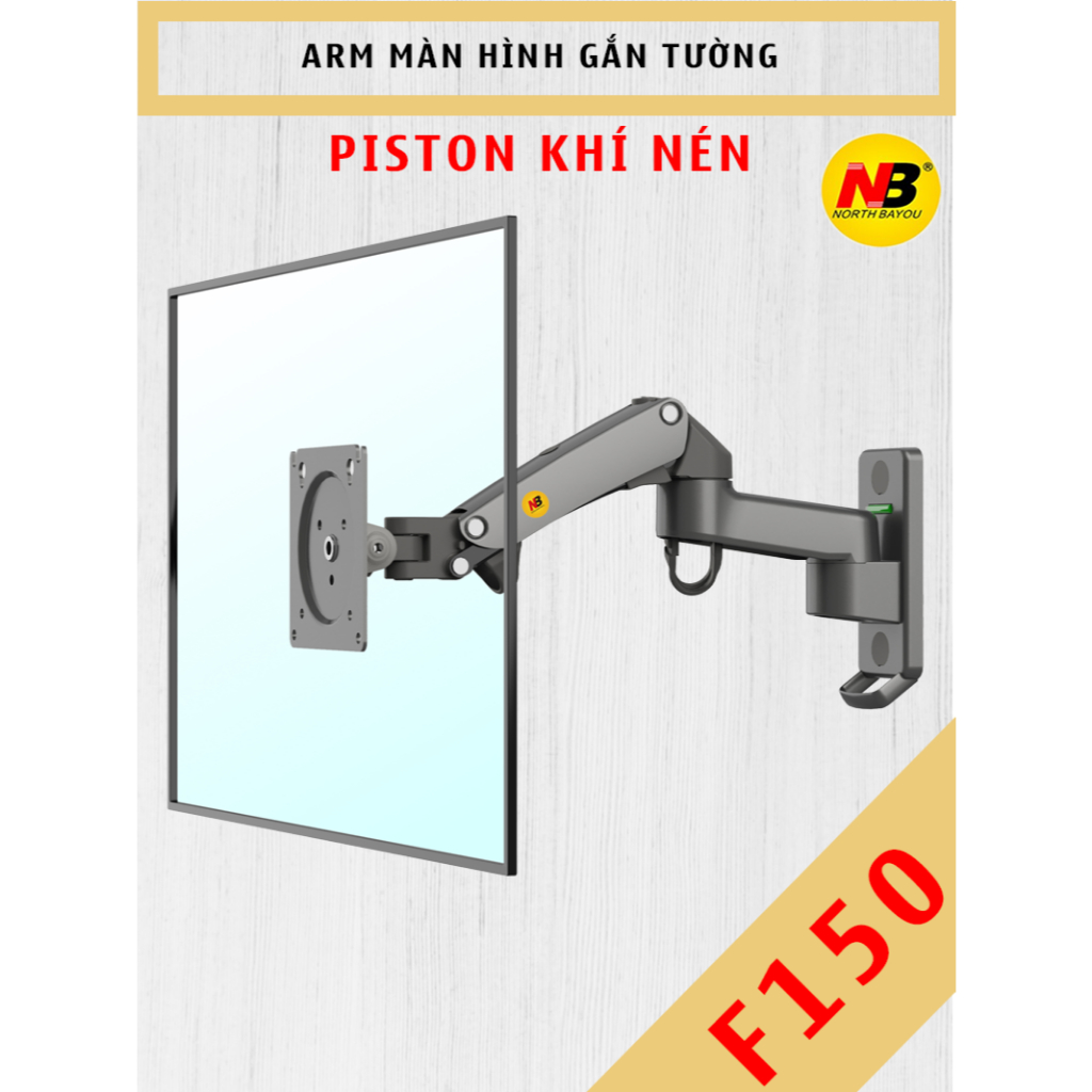 F150 / Giá Treo Màn hình TIVI gắn tường/ Arm màn hình gắn tường/ GIÁ ...