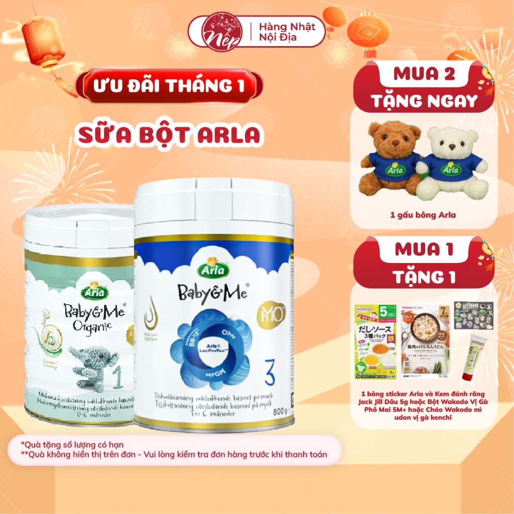[Date Mới] [DK] Sữa Arla Baby&Me Organic đạm A2 và HMO cao cấp từ Đan ...