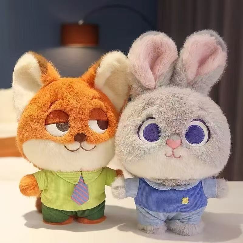Gấu Bông Hoạt Hình Zootopia Thỏ Judy và Cáo Nick Đồ Chơi Quà Tặng Cao ...