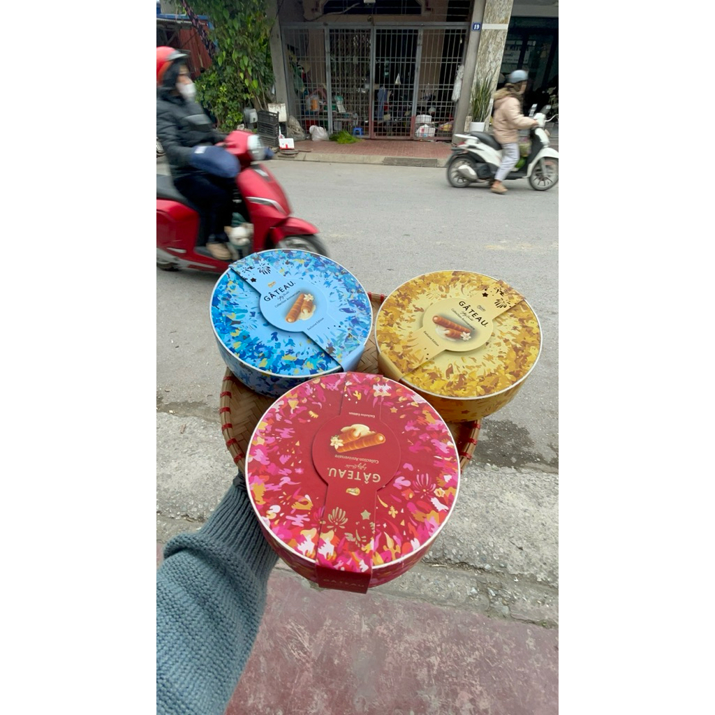 Bánh Quế GATEAU Hot Trend Tết – Hộp Đẹp Cao Cấp, Chính Hãng, Date Xa ...