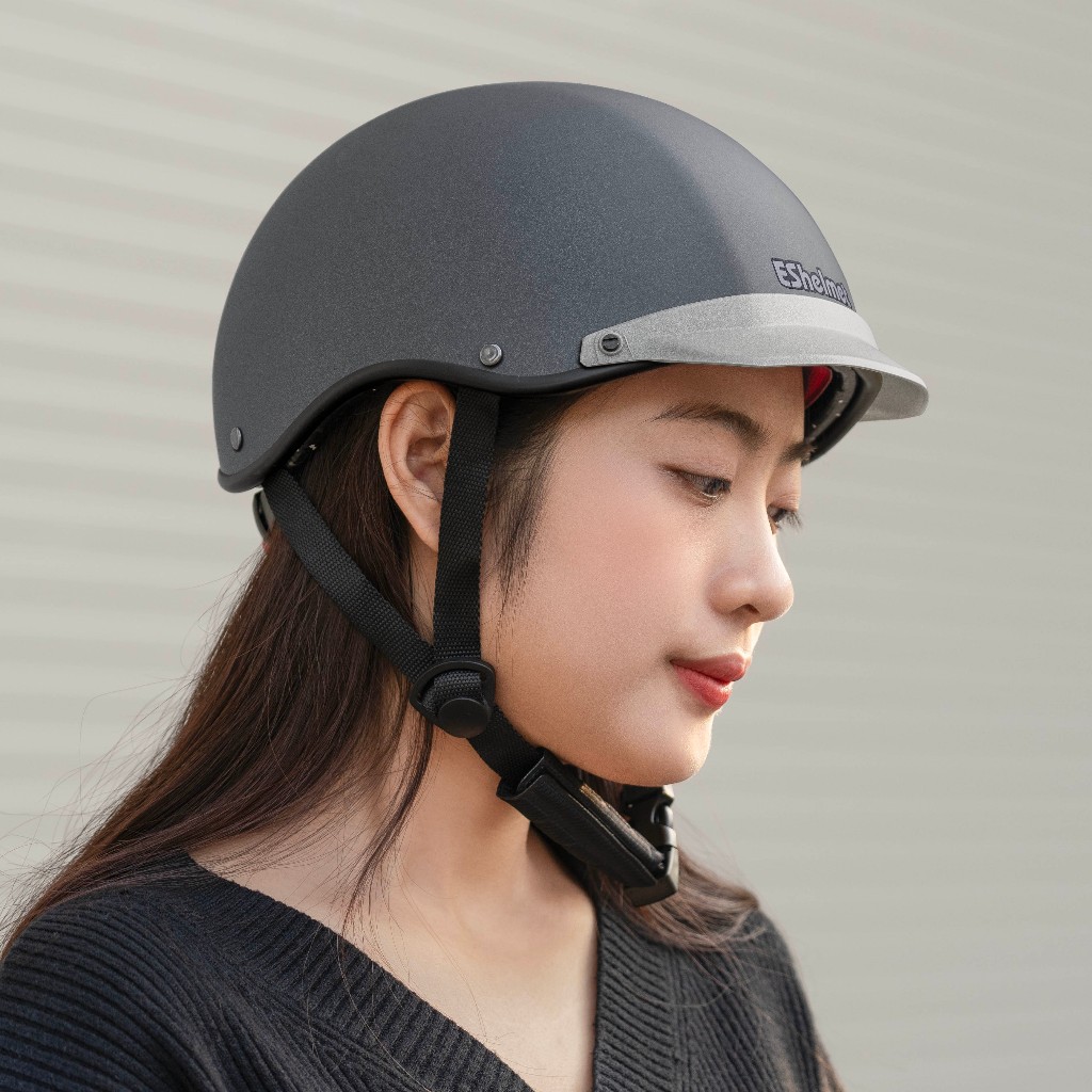 Mũ bảo hiểm LDP Nhám nửa đầu kiểu dáng đua ngựa ES Helmet mix mái che ...