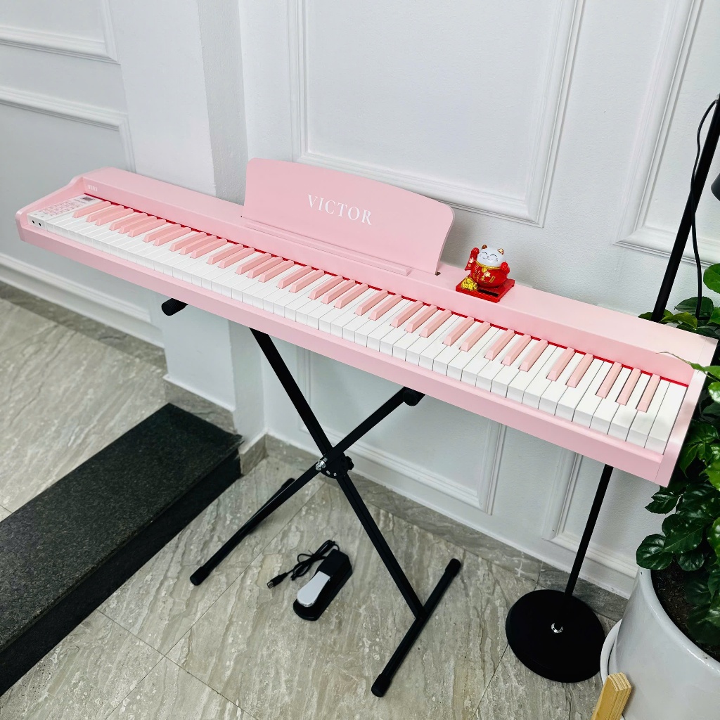 [Âm Thanh] Đàn Piano Điện VicTor VT02 Phiên Bản 2026 Đủ 88 Phím Đàn Gỗ ...