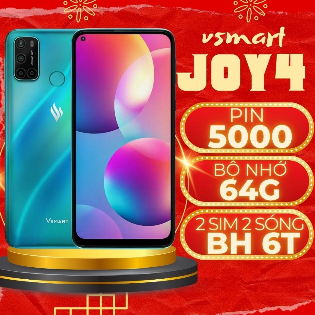Điện Thoại Vsmart Joy 4 (6GB/64GB) Chính Hãng Vsmart | Shopee Việt Nam