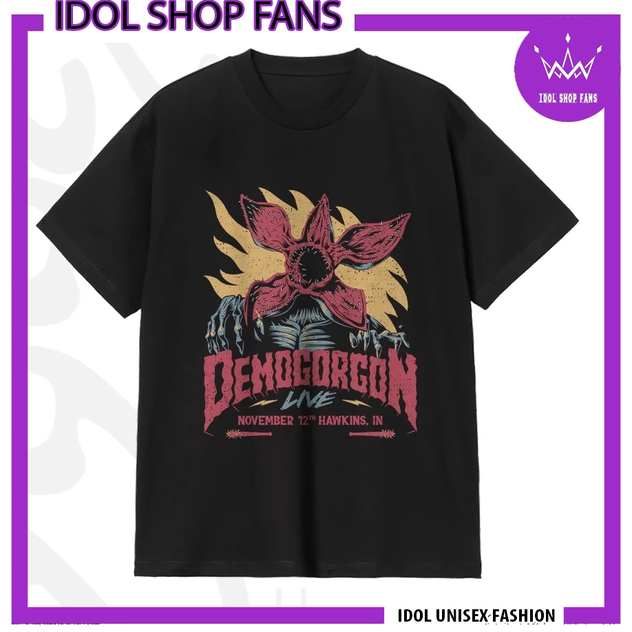 Áo thun Stranger Things Demogorgon Art - Anime Conan Chibi - Blackpink ...