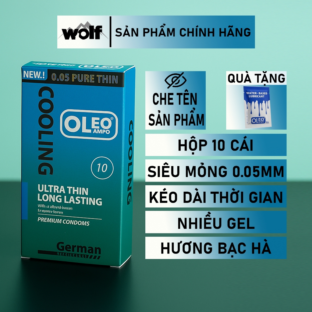 Bao Cao Su Oleo Lampo Cooling Ultra Thin Long Lasting Made In German ...
