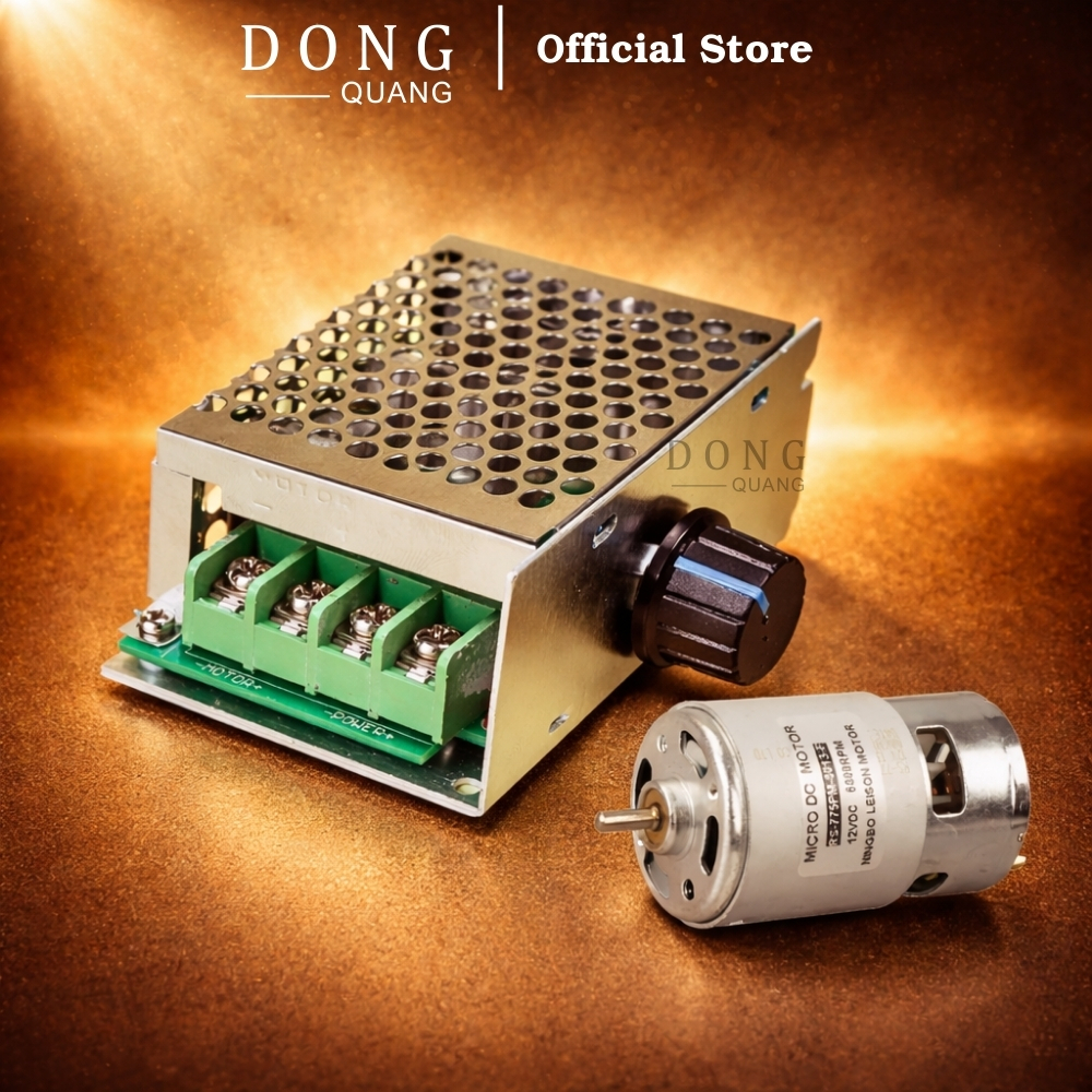 Mạch điều tốc động cơ PWM DC 10V-60V 20A điều khiển tốc độ motor dimmer ...