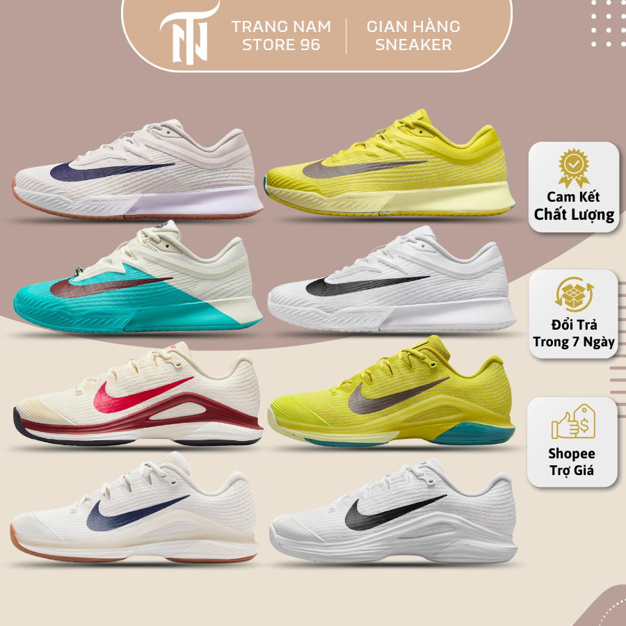 Giày Tennis/Pickleball Vapor 12 Nam Nữ Form Đẹp Bám Sân Tốt Khi Vận ...