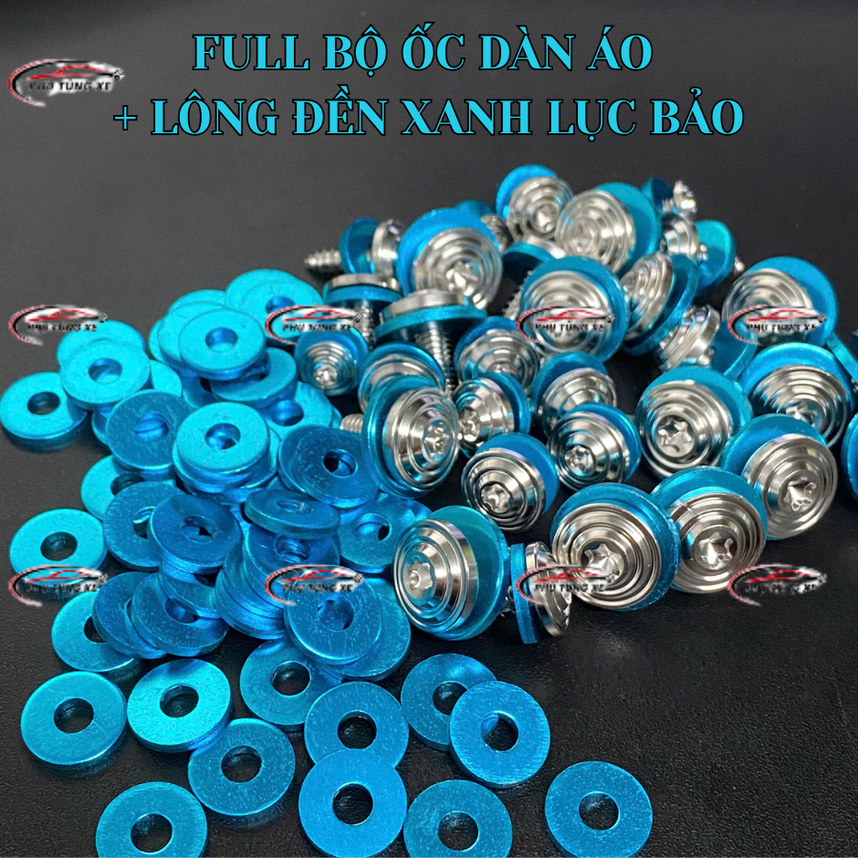 [Tặng Lông Đền Xanh] Full Ốc Dàn Áo Salaya Phay Thái Inox 304 Wave Dr ...