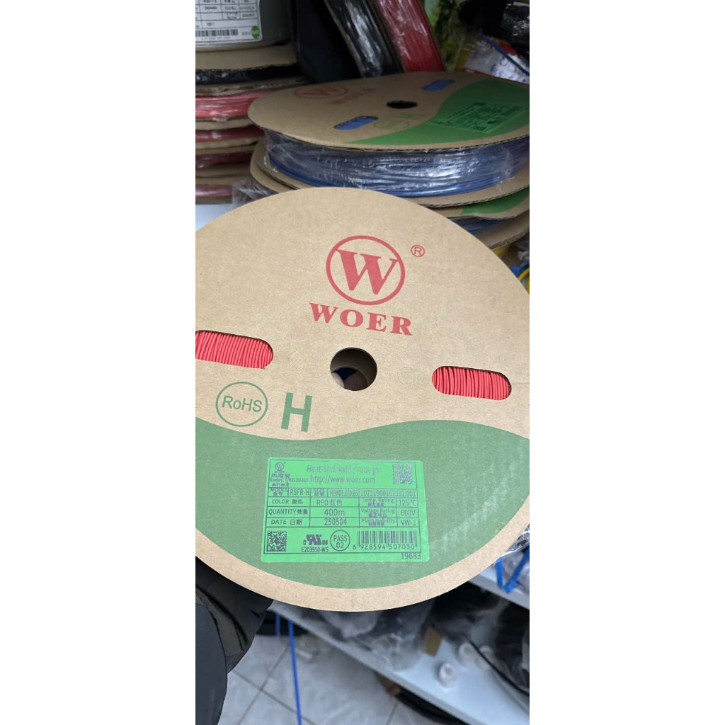 Ống gen co Woer đỏ 1mm 400m | Shopee Việt Nam