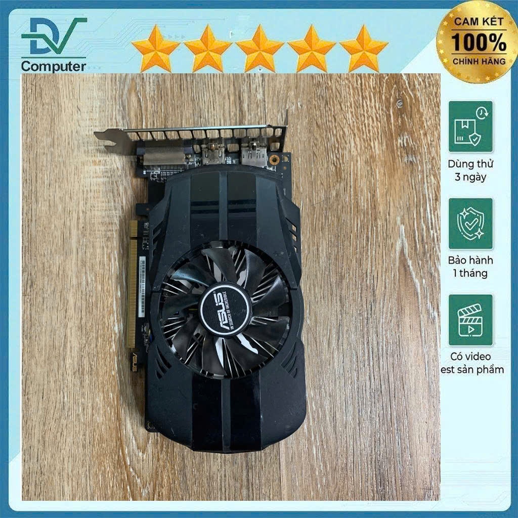 VGA RX550 4G D5 ASUS 1 FAN NHỎ GỌN TINH TẾ BH 1 THÁNG | Shopee Việt Nam