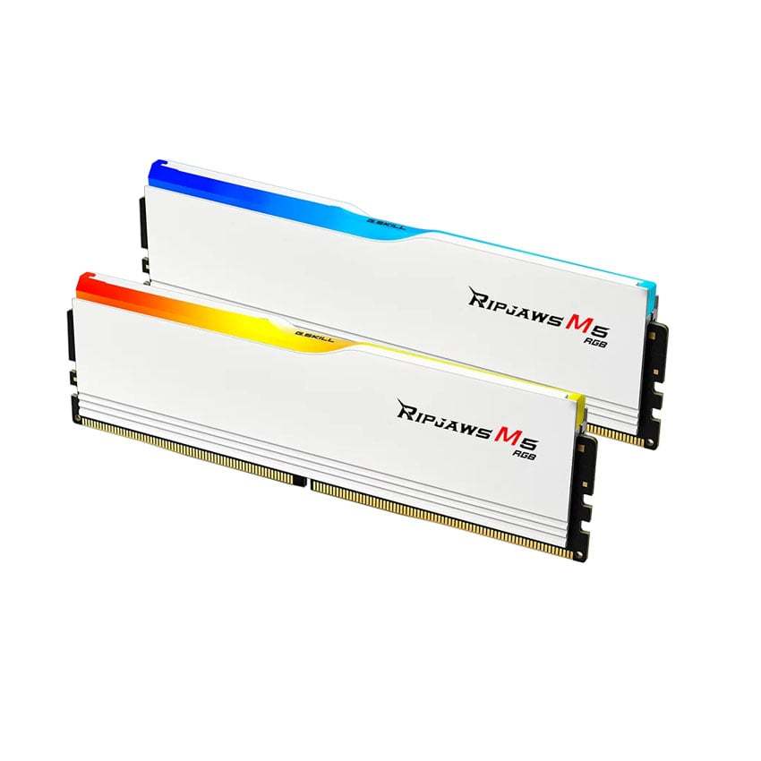 Kit Ram Máy Tính G.Skill Ripjaws M5 RGB White 64GB (32x2) 5200Mhz DDR5 ...