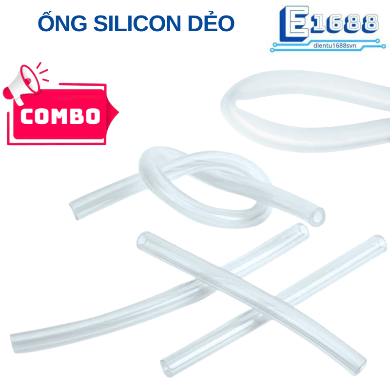 Ống silicon dẻo chịu nhiệt, không mùi | Shopee Việt Nam