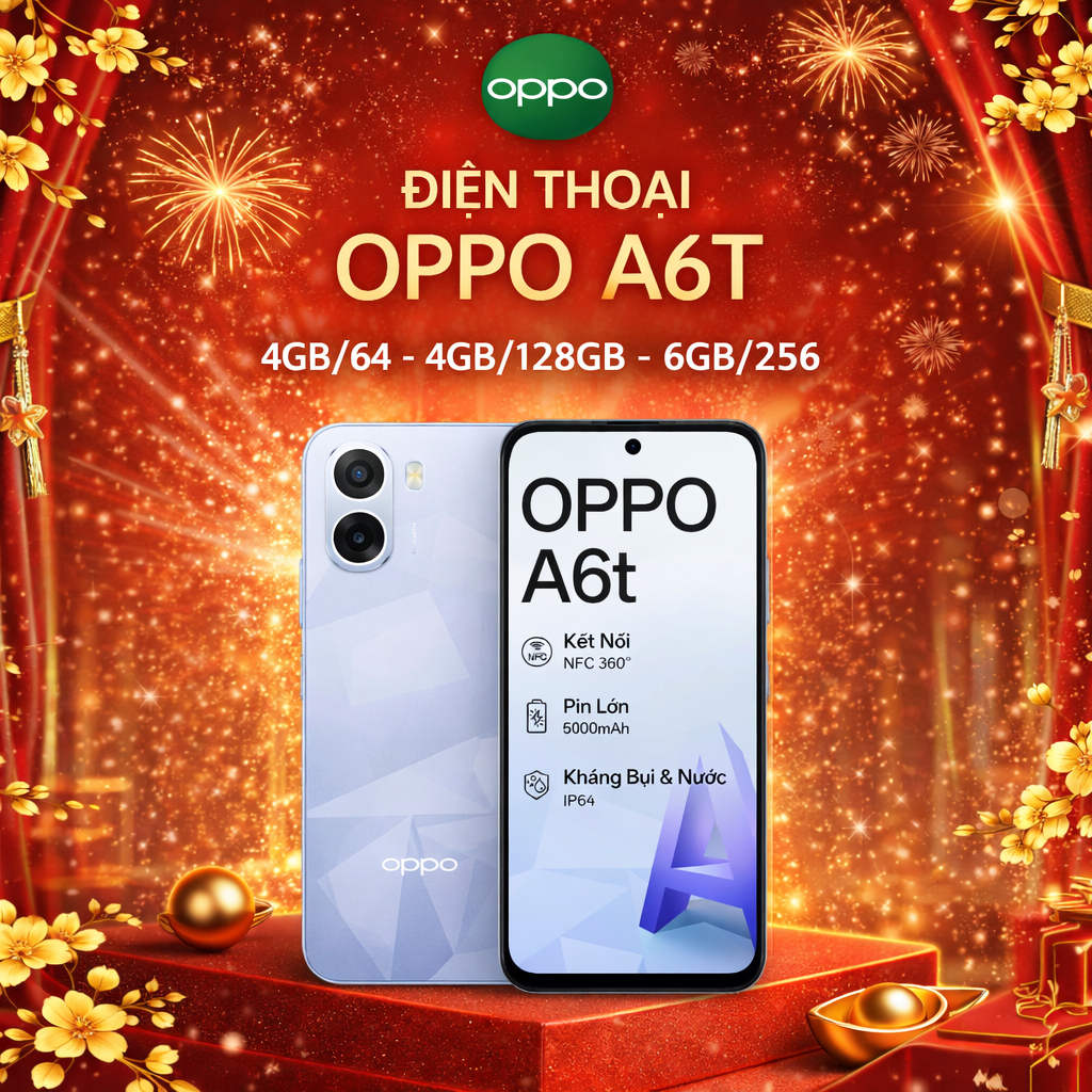 Điện Thoại Oppo A6T 4GB/64GB Mới 100% Đã Kích Hoạt - Hàng Chính Hãng ...