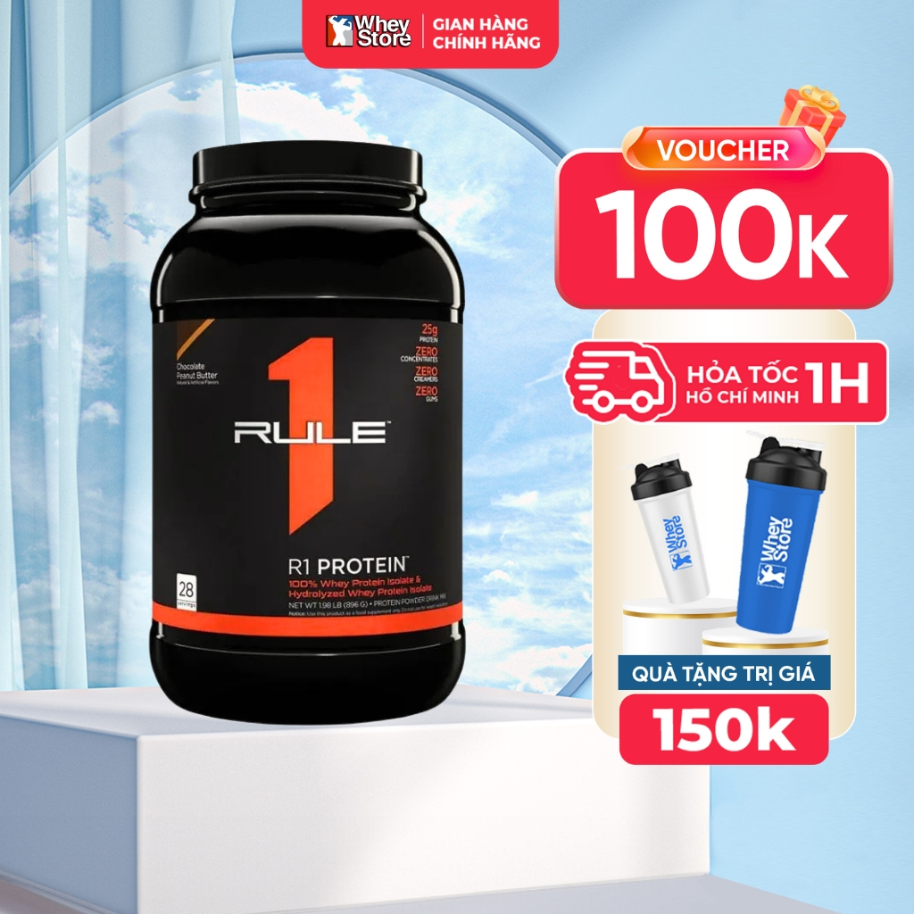 Thực Phẩm Bổ Sung Rule 1 Whey Protein 2lbs, Sữa Tăng Cơ Bắp Cao Cấp ...