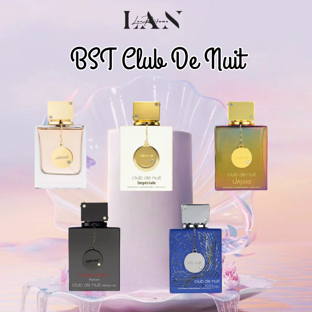 BST Nước Hoa Chiết Club De Nuit Women EDP, Club Intense, Club White ...