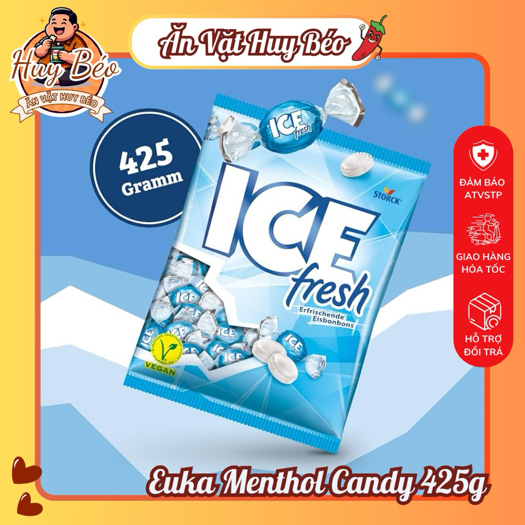 Kẹo bạc hà Storck Euka Menthol Candy 425g | Shopee Việt Nam
