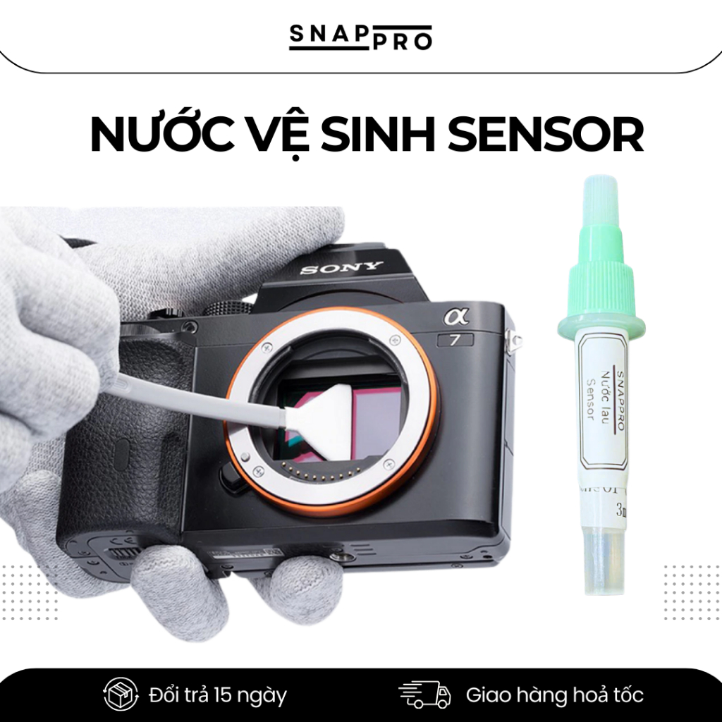 Nước Vệ Sinh Sensor Camera 3ml – Dung Dịch Lau Sensor & Ống Kính Bốc ...