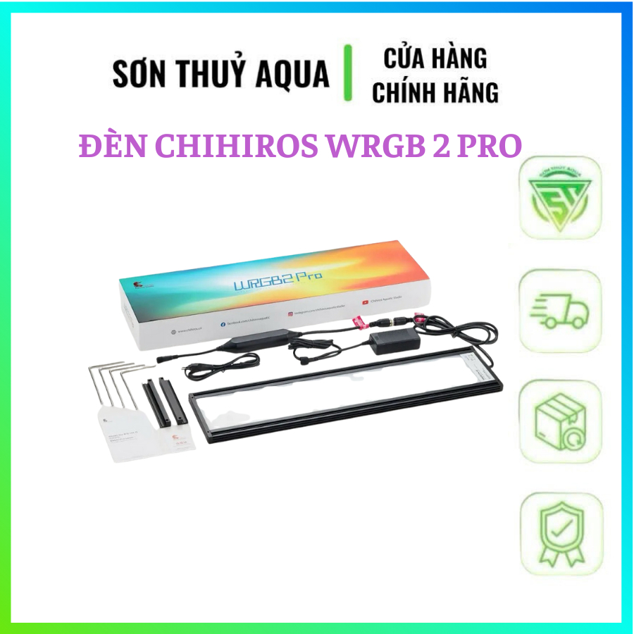 Đèn led thủy sinh Cao cấp Chihiros WRGB 2 Pro +Cáp treo đèn thủy sinh ...