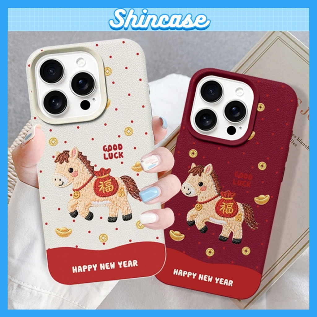 Ốp Lưng iPhone TPU Hoạ Tiết Da Mềm Tết Ngựa In, Chống Sốc Cao Cấp - iP ...