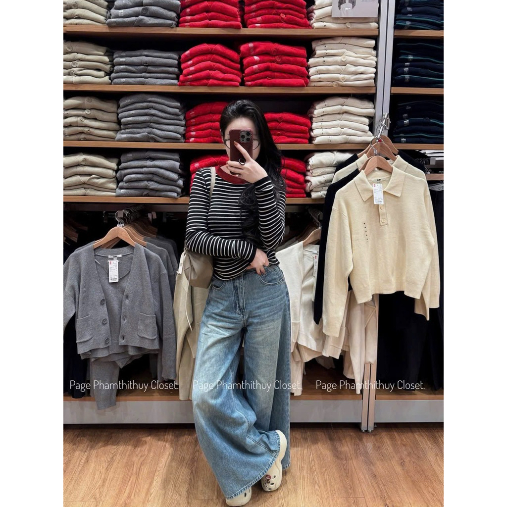 [Pre oder] 𝐑𝐨𝐲𝐞𝐞 𝐜𝐥𝐨𝐬𝐞𝐭 𝐱 𝐖𝐆𝐖𝐄 | 7137 QUẦN JEANS MỀM CẠP NHỎ CHUẨN HÀNG ...
