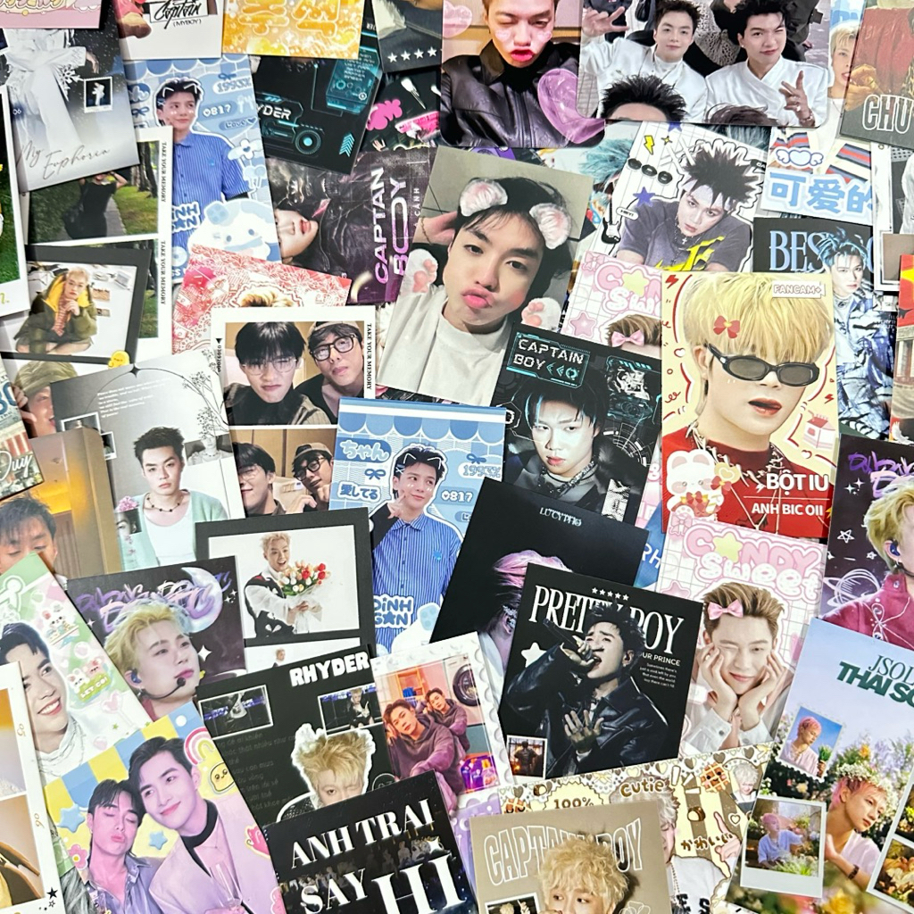 Set Mix 30 Card Des Anh Trai Say Hi | Đọc kĩ mô tả | Shopee Việt Nam