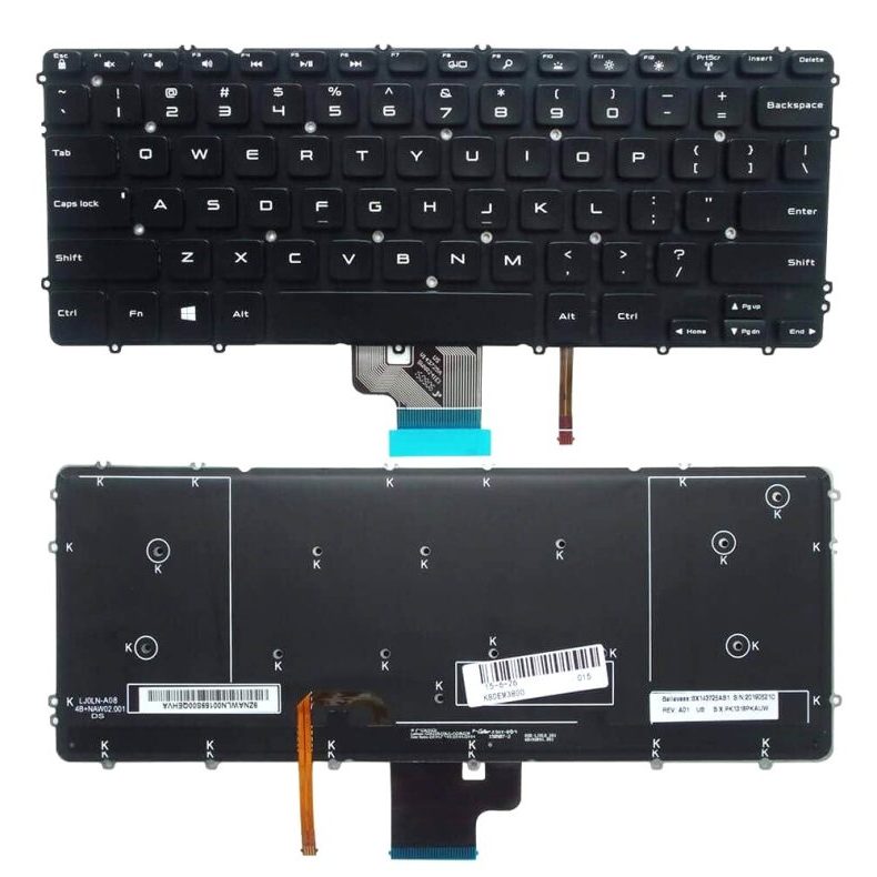 Bàn phím laptop Dell XPS 15 9530, Precision M3800 | Shopee Việt Nam