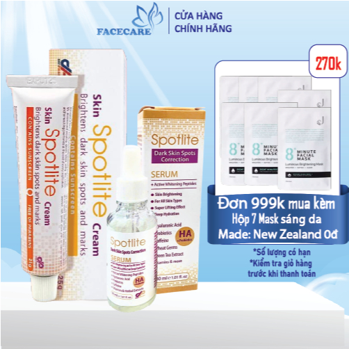 Combo 2, Combo 3 Kem Mờ Nám Giảm Tàn Nhang Làm Trắng Đều Màu Da ...