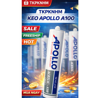 Keo Silicon Apollo Acrylic Sealant A100 Màu Trắng Sữa – Trám Khe, Chống ...