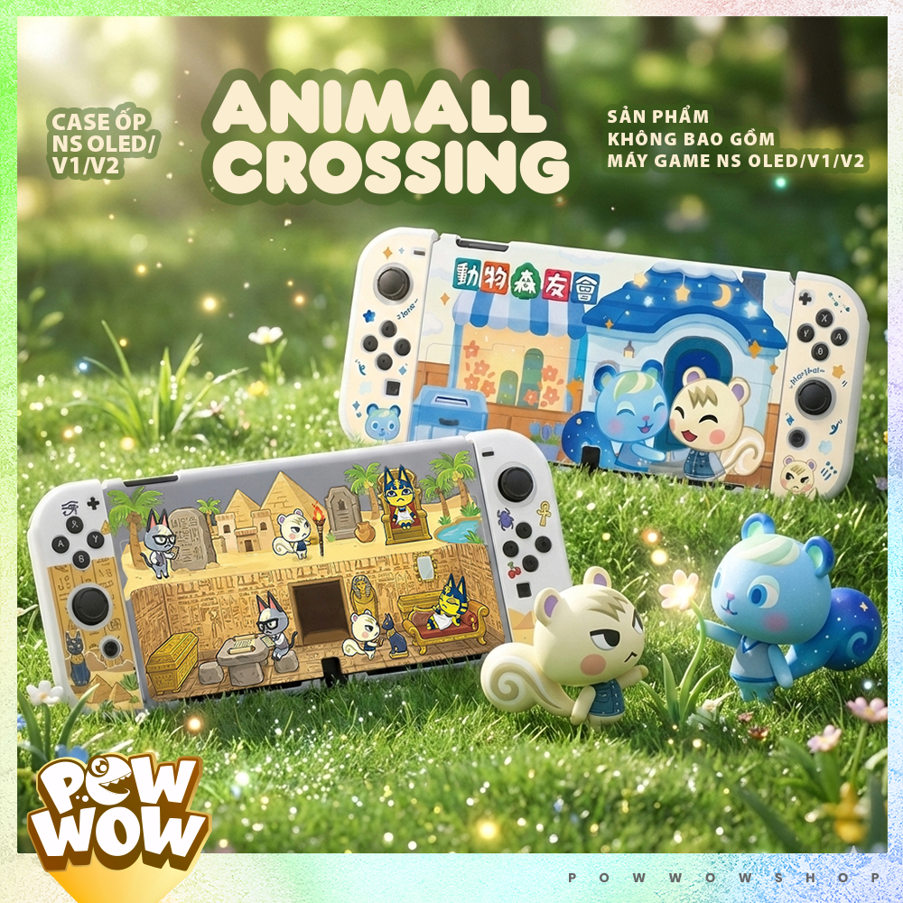 OLED/V1/V2 Case Ốp Máy & Ốp Dock Nintendo Switch Animal Crossing ...