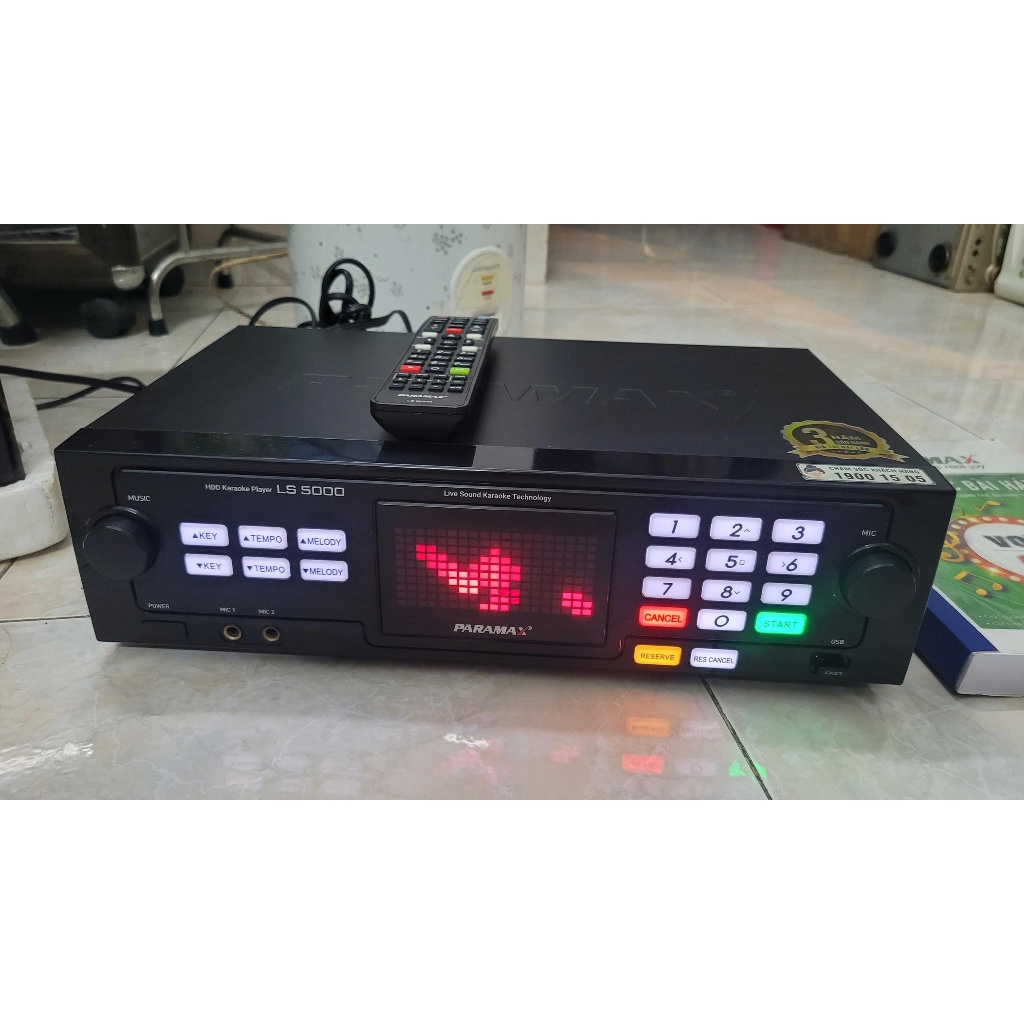 Đầu karaoke Paramax LS-5000 (ổ cứng 3T) | Shopee Việt Nam