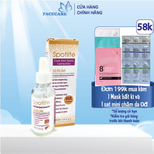 Serum Dưỡng Trắng Và Cấp Ẩm Spotlite Dark Skin Spots Correction Giảm ...