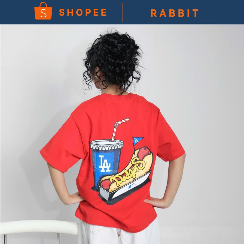 Áo Thun New Era Hot Dog Đỏ Hàng Chính Hãng | Rabbit Authentic | Shopee ...
