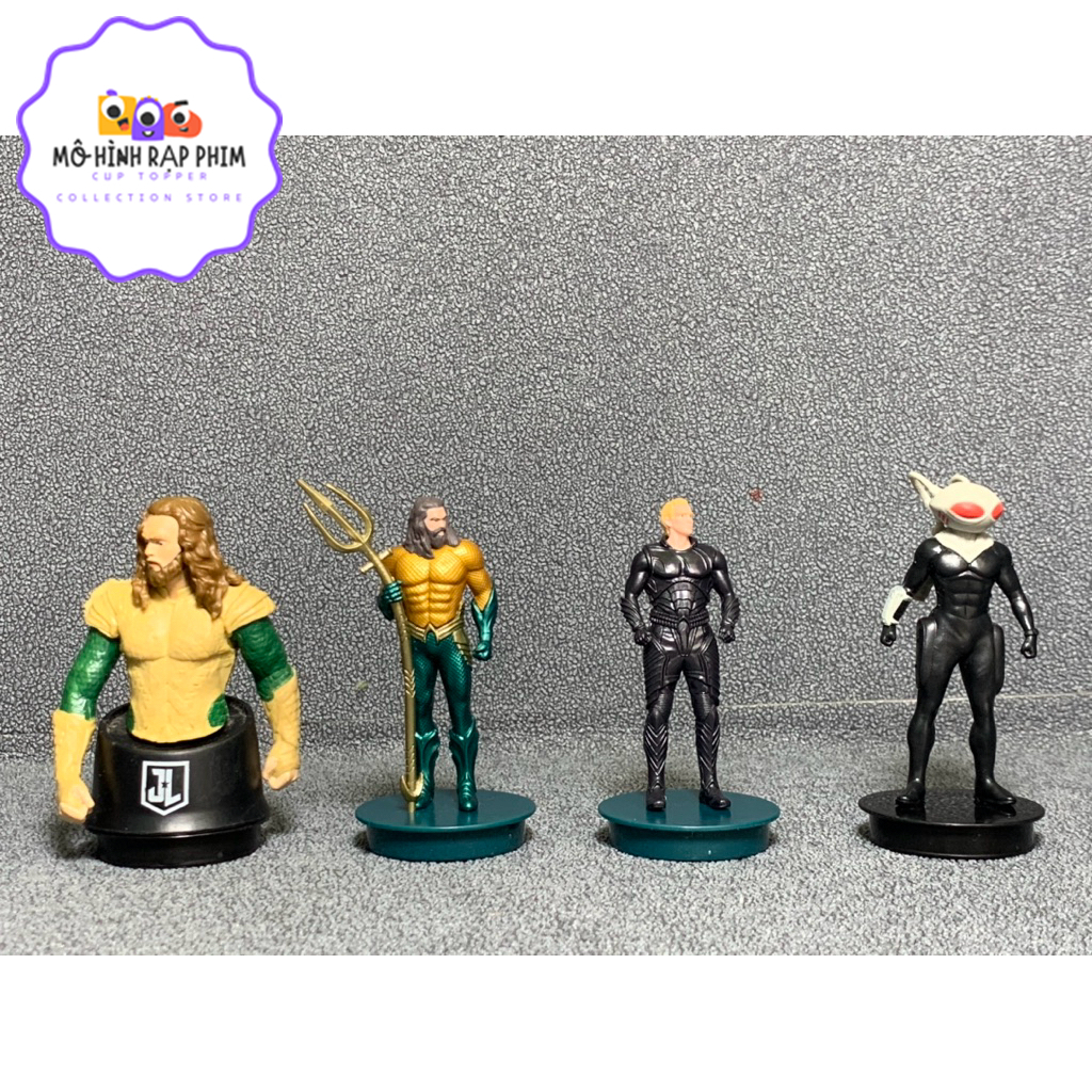 MÔ HÌNH RẠP PHIM, CUP TOPPER FIGURE PHIM AQUAMAN | Shopee Việt Nam