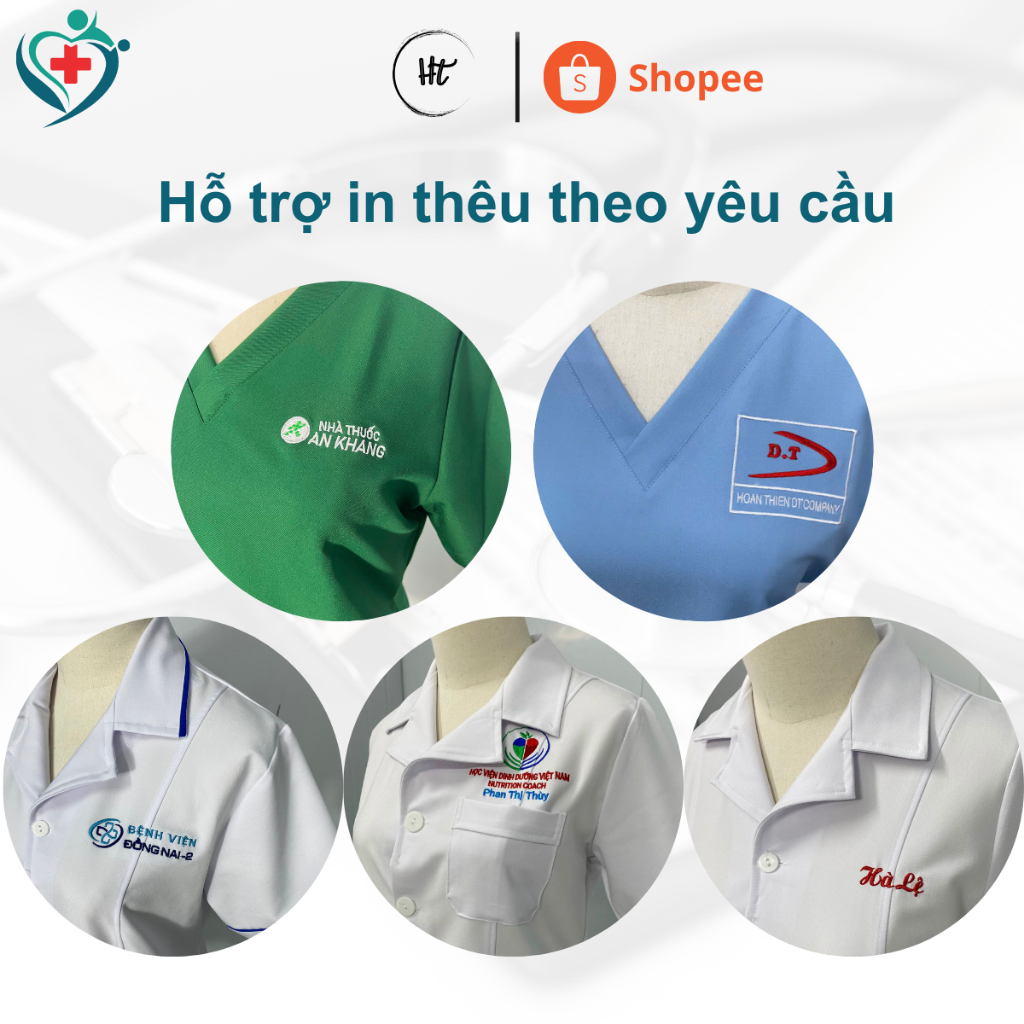 Hỗ Trợ IN/THÊU tên logo lên áo theo yêu cầu | Shopee Việt Nam
