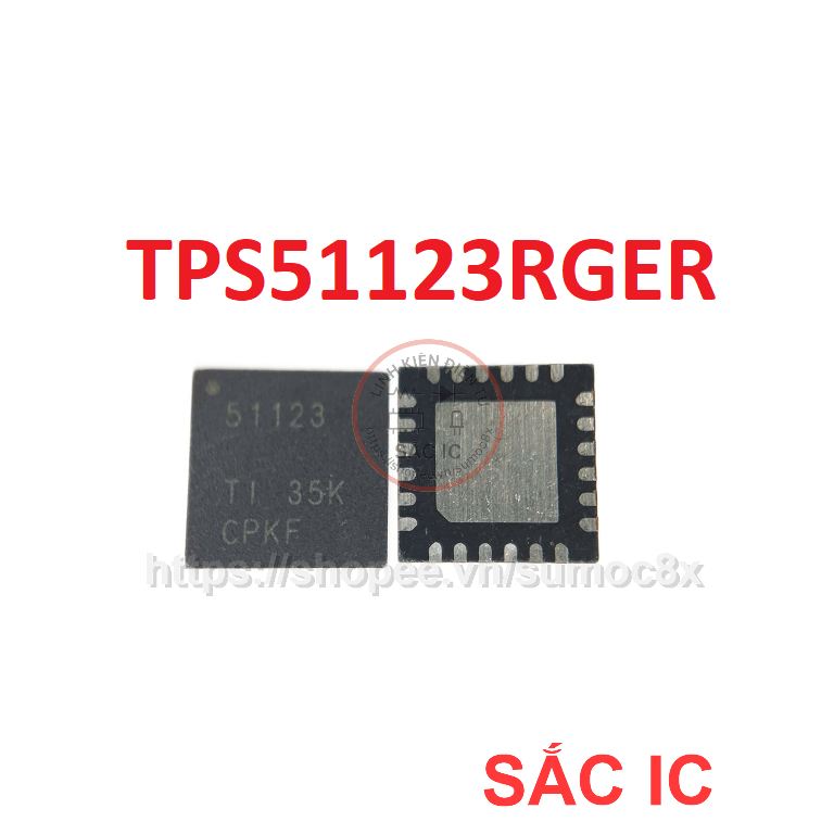 [TPS10] TPS51123RGER TPS51123 51123 ic nguồn trên bo mạch - Mới nguyên ...