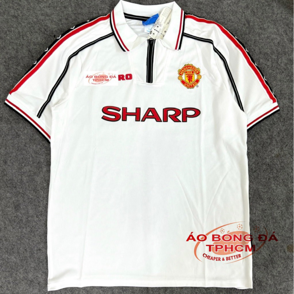 [retro] MU 1998/99 hàngThái Áo Lẻ Không Quần / Kéo Trắng | Shopee Việt Nam