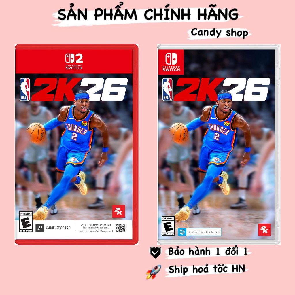 Băng game NBA 2K26 Nintendo Switch | Shopee Việt Nam