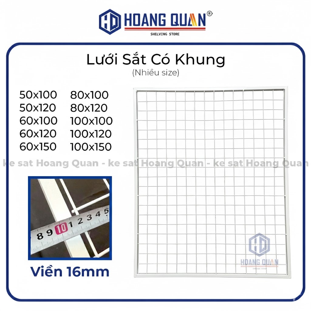 Khung Lưới Sắt Size Lớn 100x100 100x120 100x150 Lưới Ô Vuông Treo Phụ ...