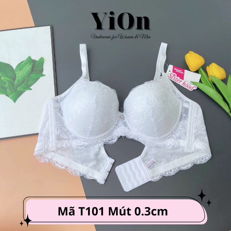 Áo ngực ren màu trắng nâng ngực đủ loại đủ size 34-40 YiOn Underwear ...